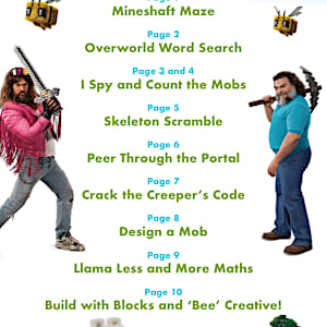 Minecraft Activity Booklet [Ages 5-7] - Warner Bros.