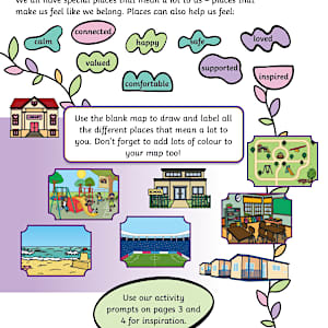 Children's Mental Health Week Activity: This Is My Place Map