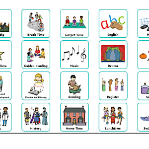 Individual Visual Timetable | Daily Routine