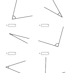 KS2 Measuring Angles with a Protractor Worksheet - Maths