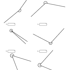 KS2 Measuring Angles with a Protractor Worksheet - Maths