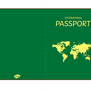 International Passport Template For Kids Printable - Twinkl