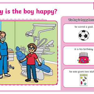 'Why' and 'Because' Question Scene Cards