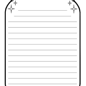 Dream Jar Template - Primary Resource