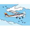 FREE! - Wright Brothers Plane Colouring Sheet | Colouring Sheets