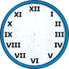 Roman Numerals Time Telling Activity (teacher made) - Twinkl