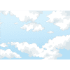 Fluffy Clouds & Blue Sky A4 Sheets | Twinkl Party
