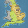 The Danelaw and Anglo-Saxon Kingdoms Map Colouring Sheet