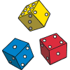 One More and One Less Game: Dice Worksheet (teacher made)