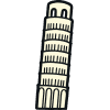 Leaning Tower of Pisa Paper Craft (teacher made)