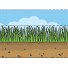Ground, Grass and Sky Printable Handwriting Paper - EYLF