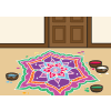 Rangoli Pattern Templates | Diwali Resources | Twinkl
