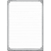 Blank Writing Page | Lined Paper No Borders Pack | Twinkl