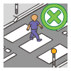 The Green Cross Code Hand Out (Teacher-Made) - Twinkl