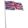 Union Flag Template Display Bunting (teacher made) - Twinkl