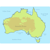 Australian Desert Maps | Primary Geography Resource - Twinkl