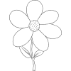 Flower Writing Cut-Outs (teacher made) - Twinkl
