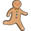 Split Pin Gingerbread Man (teacher made) - Twinkl
