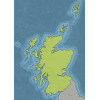 Blank Map of Scotland | Scotland Map Outline