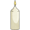 Candle Template | Display Resources (teacher made) - Twinkl